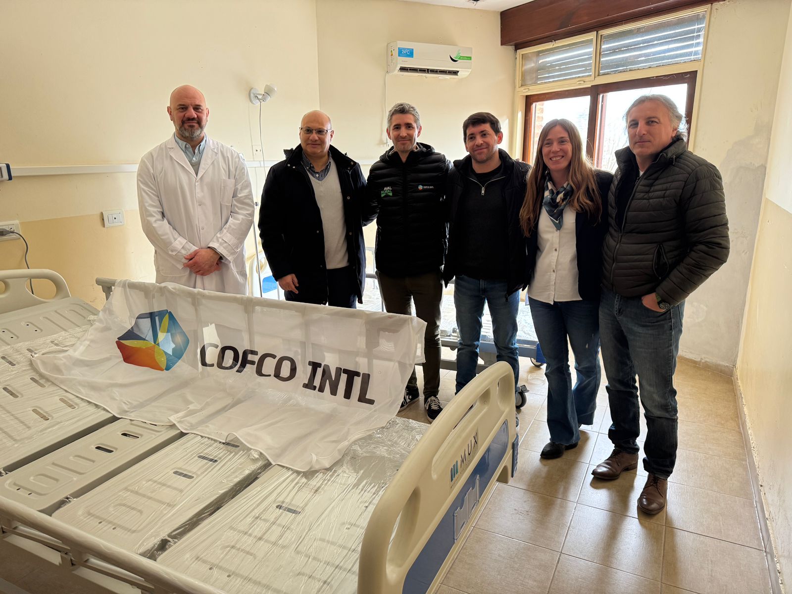 DONACIÓN DE COFCO AL HOSPITAL MUNICIPAL - MUNICIPALIDAD DE BALCARCE