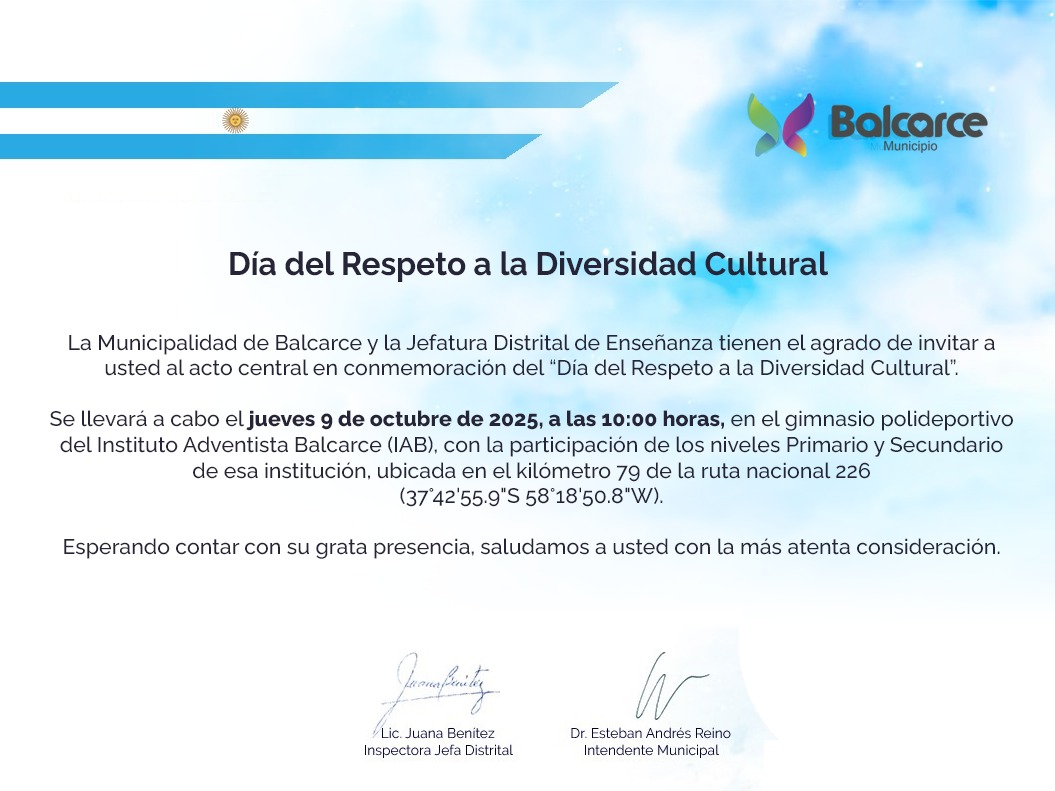 ACTO CENTRAL POR EL “DÍA DEL RESPETO A LA DIVERSIDAD CULTURAL ...